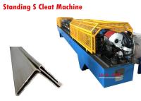 China 3kW Standing S Cleat Roll Forming Machine HVAC Duct AC380V 50HZ 1.0mm for sale