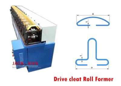 China 15 Station HVAC Duct Drive Cleat Roll Forming Machine 3kw 380v C Profile for sale