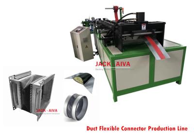 China Automatic HVAC Duct Machines 12 Stations Flexible Duct Connector Machine for sale