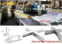 China Cross T Grid Roll Forming Machine 18 Stations 12m/min Automatic Ceiling T Bar Line for sale