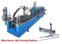 China 12 Stations Drywall Ceiling Main Runner Roll Forming Machine 200mm Width 1.2mm Thickness for sale