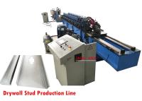 China 16 Stations Drywall Roll Forming Machine Semi Auto / Fully Auto Steel Stud Forming Machine for sale