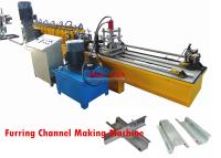 China 5.5kw Furring Channel Roll Forming Machine Drywall Steel Frame Roll Forming Machine for sale