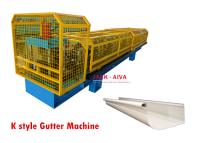 China 14 Stations K Style Gutter Machine 7.5kw Roof Gutter Machine for sale