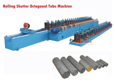 China Octagonal Tube Roll Forming Machine 25 Stations 11kw Steel Tube Production Line for sale