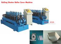 China 12 Stations Construction Roll Forming Machine Aluminum Roller Shutter Door Making Machine AC380V for sale