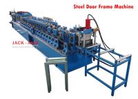 China 40T Automatic Steel Door Frame Roll Forming Machine 16 Stations 380V for sale