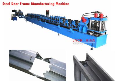 China Automatic Door Frame Roll Forming Machine 16 Stations 11kw 380V 3ph 50Hz for sale