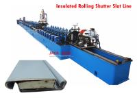China Insulated Roller Door Roll Forming Machine Thermal Shutter Door Roll Forming Machine 7.5kw for sale