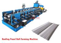 China Steel Ribbed Roofing Panel Roll Forming Machine | Metal Roof Sheet Making Machine for sale