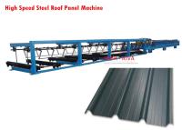 China High Speed Roof Panel Roll Forming Machine 15kw Metal Roofing Sheet Roll Forming Machine for sale