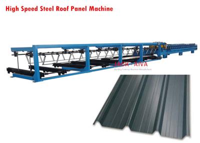 China High Speed Roof Panel Roll Forming Machine 15kw Metal Roofing Sheet Roll Forming Machine for sale