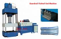 China Guardrail Fishtail End Roll Forming Machinery 15kW Pressing Machine for sale