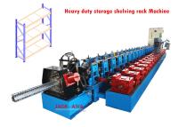 China 22kw Storage Rack Roll Forming Machine Heavy Duty Upright Roll Forming Machine for sale