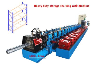 China 22kw Storage Rack Roll Forming Machine Heavy Duty Upright Roll Forming Machine for sale