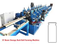 China 10m/min - 15m/min Storage Rack Roll Forming Machine 11KW Beam Roll Forming Machine for sale