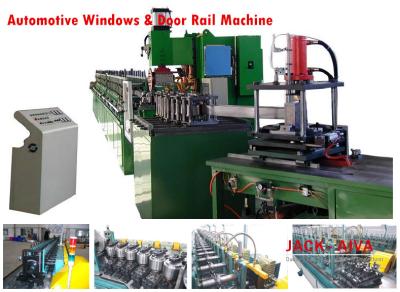 China Customized Automotive Roll Forming Machine High Speed Window / Door Frame Making Machine 380V for sale