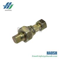 China Front Axle Wheel Pin for Isuzu NKR55 2.75 600P - Yellow/Silver Finish - OEM Part Numbers 8-94383437-1, 8-94383437-0 for sale