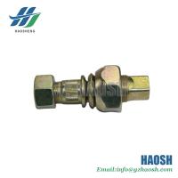 China Front Axle Wheel Pin for Isuzu NKR55 2.75 600P - Yellow/Silver Finish - OEM Part Numbers 8-94383437-1, 8-94383437-0 for sale