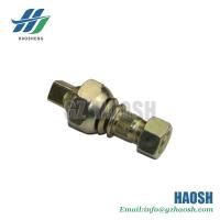 China Front Axle Wheel Pin for Isuzu NKR55 2.75 600P - Yellow/Silver Finish - OEM Part Numbers 8-94383437-1, 8-94383437-0 for sale