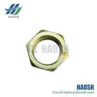 China Isuzu 700P 4HG1 FVR34 Rear Axle Wheel Nut RH 8-97359809-1 8973598091 Yellow for sale