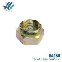 China Isuzu 700P 4HG1 FVR34 Rear Axle Wheel Nut RH 8-97359809-1 8973598091 Yellow for sale