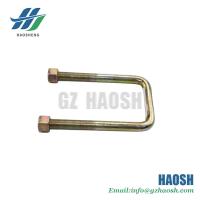 China ISUZU NKR Spring U Bolt 1-55555327-0 1555553270 Heavy Duty Truck Suspension 12mm for sale