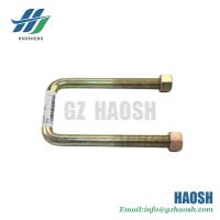 China ISUZU NKR Spring U Bolt 1-55555327-0 1555553270 Heavy Duty Truck Suspension 12mm for sale