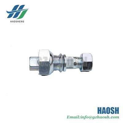 China ISUZU NKR NPR 600P Front Axle Wheel Pin Tire Screw RR 8-94383436-0 8943834360 2.75 for sale