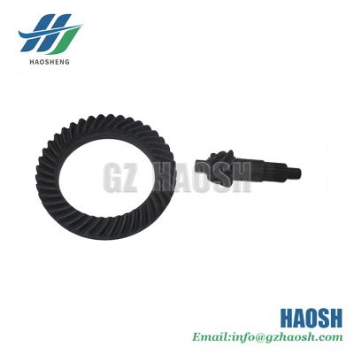 China 8-97319161-0 8973191610 Gear Set 41/7 12mm Crown Gear for Isuzu NPR 4HE1 292mm for sale