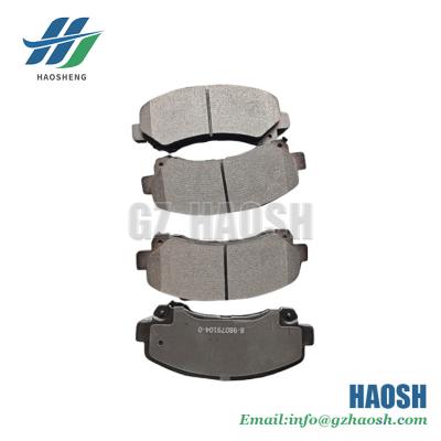 China Semi-Metallic Brake Pads Set for Isuzu DMAX 4X4 8-98079104-0 8980791041 Front 2kg for sale