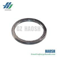China Isuzu NHR NKR Pipe to Manifold Gasket 8-97180750-1 0.05kg Graphite Steel Exhaust Seal for sale