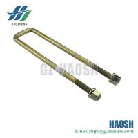 China Isuzu 700P Rear Spring U Bolt 1-51371195-2 2.3kg Steel Truck Chassis Parts for sale