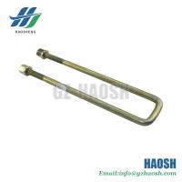 China Isuzu 700P Rear Spring U Bolt 1-51371195-2 2.3kg Steel Truck Chassis Parts for sale