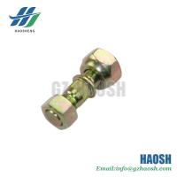 China Isuzu NPR 700P 4HG1 Tyre Screw Wheel Bolt 8-97168456-0 0.3kg Steel OEM Standard for sale
