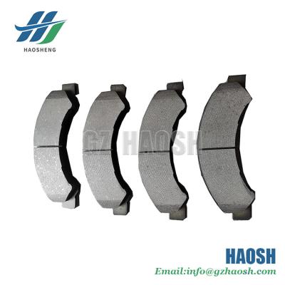 China Brake Pads Front D82 for Isuzu NPR 8-97365911-1 8973659110 Standard Size for sale