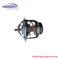 China Isuzu 6BD1 Thermostat 1-13770073-DC 82C Engine Cooling Replacement for NQR NPR FVR DMAX for sale