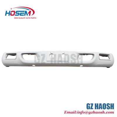 China Isuzu NPR71 White Front Bumper 8-97097857-0 Factory-Level Fit Durable Material for sale