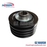 China Isuzu 600P 4 Groove Crankshaft Pulley 8-97204204-0 for 4KH1 Engine for sale