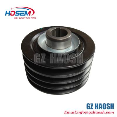 China Isuzu 600P 4 Groove Crankshaft Pulley 8-97204204-0 for 4KH1 Engine for sale