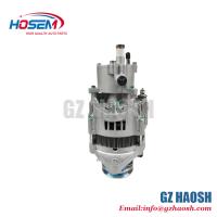 China Isuzu 4HF1 4HE1 Alternator 24V 60A 1Pin 8-97351572-0 High Quality Replacement for sale