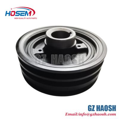 China Mitsubishi ME017116 Crankshaft Pulley 3 Grooves for CANTER 4D34 Engine for sale