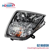 China Isuzu D-MAX 2002 Left Headlight Assembly 8-97302099-0 with Electric Adjusting Motor 3 Light Strips for sale