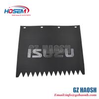 China Isuzu NPR Mud Flap 8-97128467-0 37cm x 45cm x 1.5mm High Flexible Rubber for sale