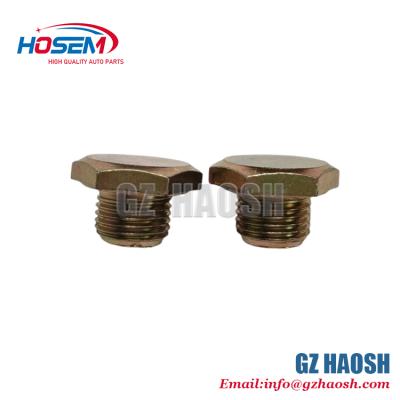 China Anti Rust 8-97109869-0 Oil Pan Drain Plug Fit Isuzu 700P 4HK1 for sale