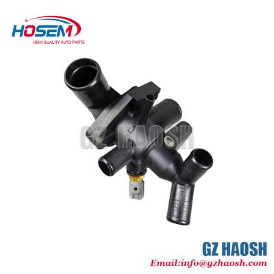China BK3Q-8A586-AB-PT Engine Cooling System Thermostat Assembly for Ford Transit V348 for sale