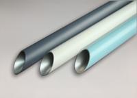 China High Intensity Aluminium Tube Profiles Bright Silver Anodized Weather Resistance for sale
