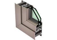 China Electrophoresis Aluminium Window Frame Profiles , Aluminum Window Frame Channel for sale