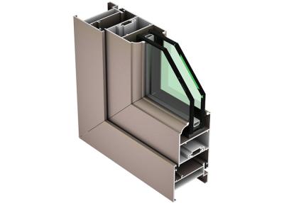 China Electrophoresis Aluminium Window Frame Profiles , Aluminum Window Frame Channel for sale