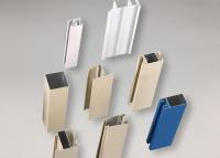 China Nigeria Anodize 6061 T5 Aluminum Door Profile Rustproof 8 - 10um Film Thicknes for sale
